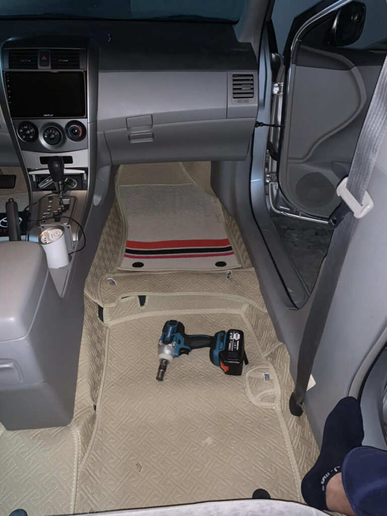 Thảm Lót Sàn Toyota Corolla Altis 360 Độ Màu Kem Cao Cấp