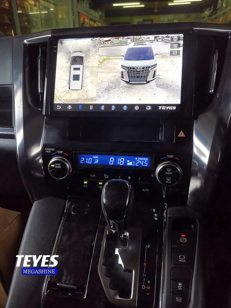 Màn hình Teyes CC3 2K Xe Toyota Alphard Liền Camera 360 | OroKing Auto ...