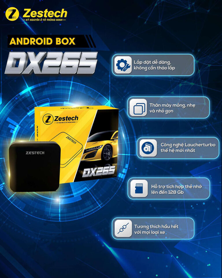 Android Box Zestech DX265 - Mang Đến Trải Nghiệm Lái Xe Thông Minh Với ...