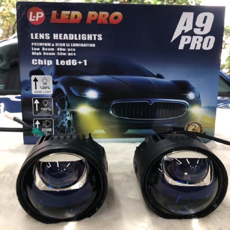 Bi Gầm A9 Pro - Ánh Sáng Mạnh Mẽ Với Ba Nhiệt Màu Thời Thượng