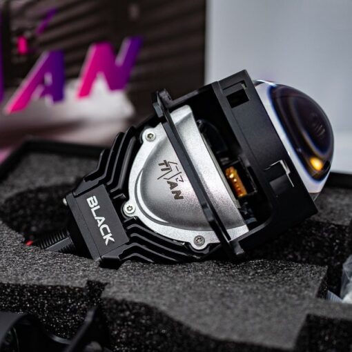 Bi Led Titan Black Nhiệt Màu 5800K Đuôi Vặn