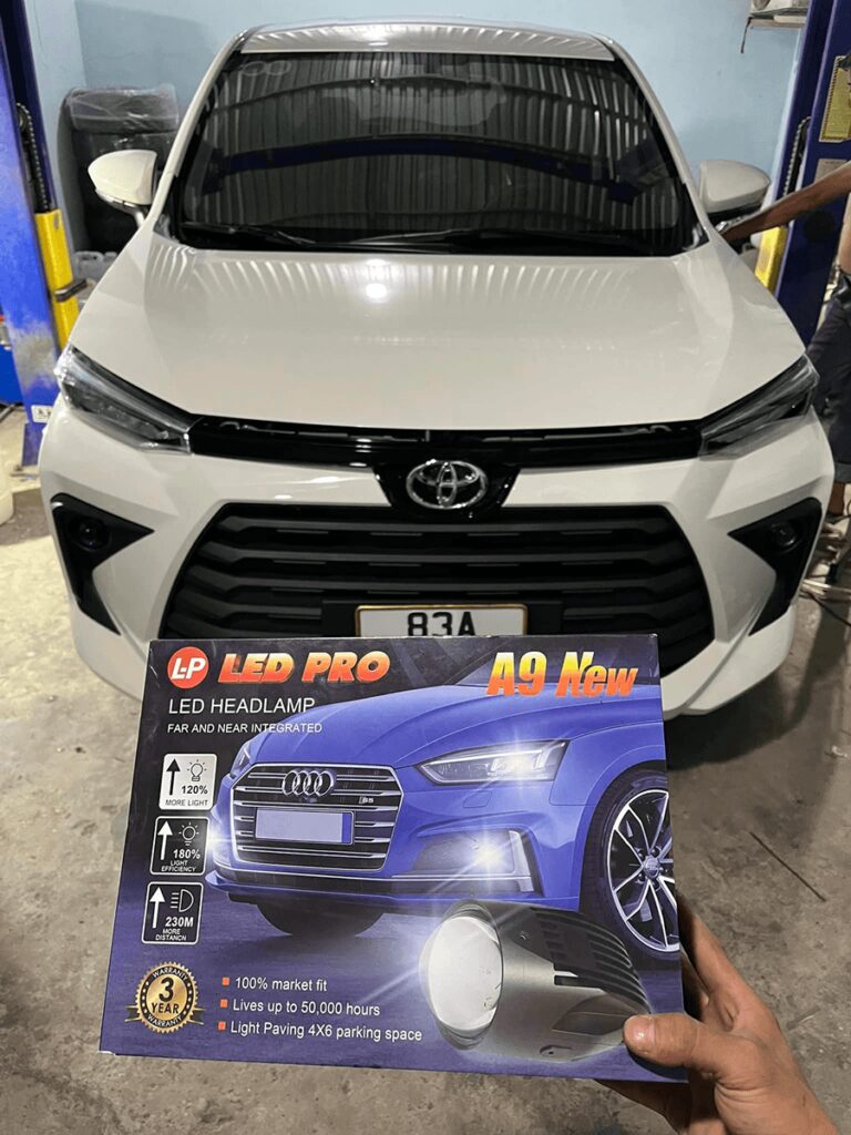 Bi Gầm Toyota Avanza 2023 Hiệu A9 New - Đỉnh Cao Công Nghệ Chiếu Sáng