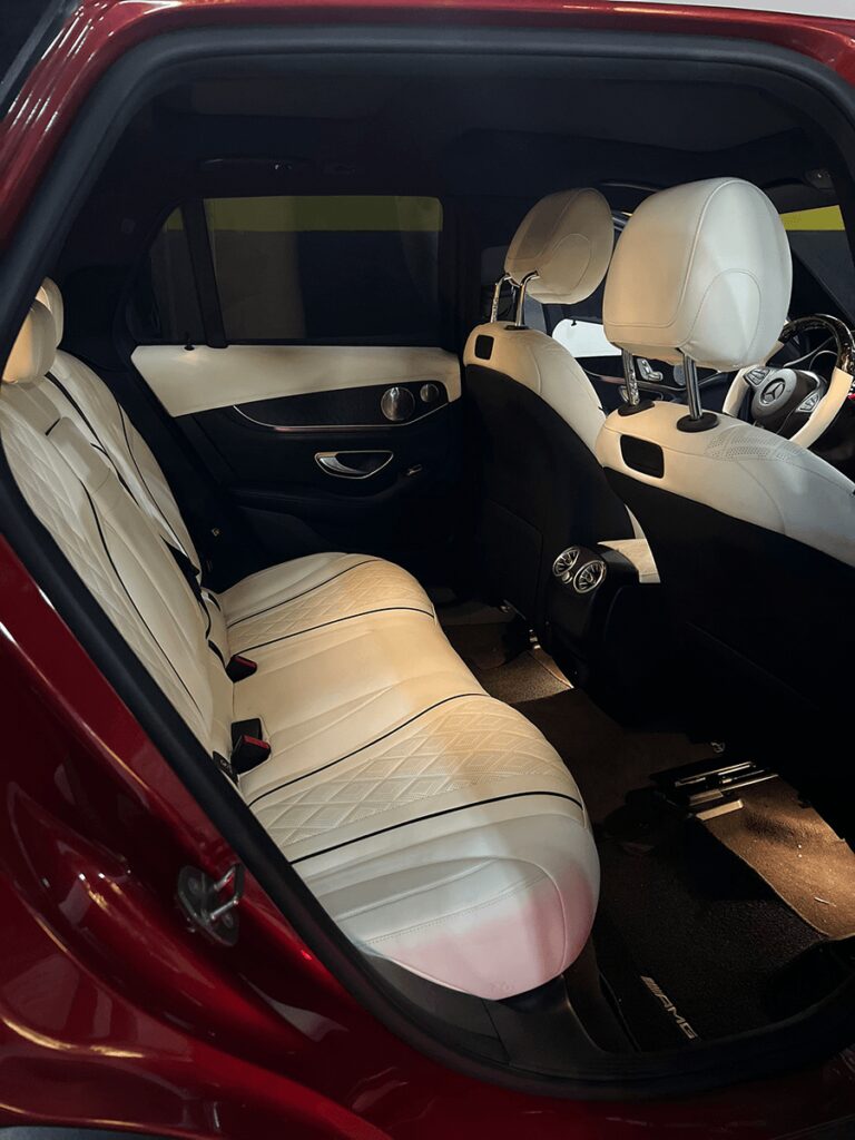 Bọc Ghế Da Nappa Xe Mercedes GLE 63 AMG Kiểu Maybach
