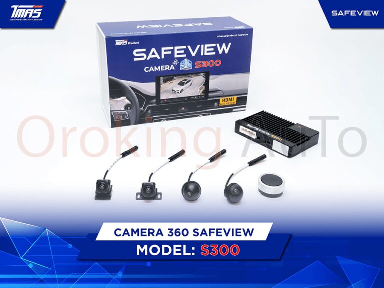 Camera 360 Cho Mitsubishi Xforce 2024 Hiệu Safeview S300 - Quan Sát Toàn Diện Với 15 Góc Nhìn