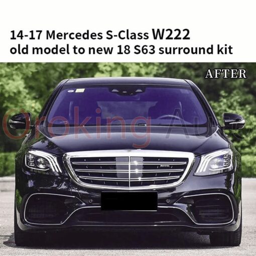 Body Kit Mercedes S-Class W222 2014 - 2017 Lên Mercedes S63 AMG 2018 ...