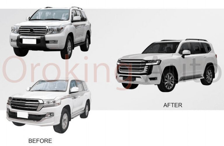 Body Kit Toyota Land Cruiser LC200 Lên Toyota Land Cruiser LC300 Đẳng ...
