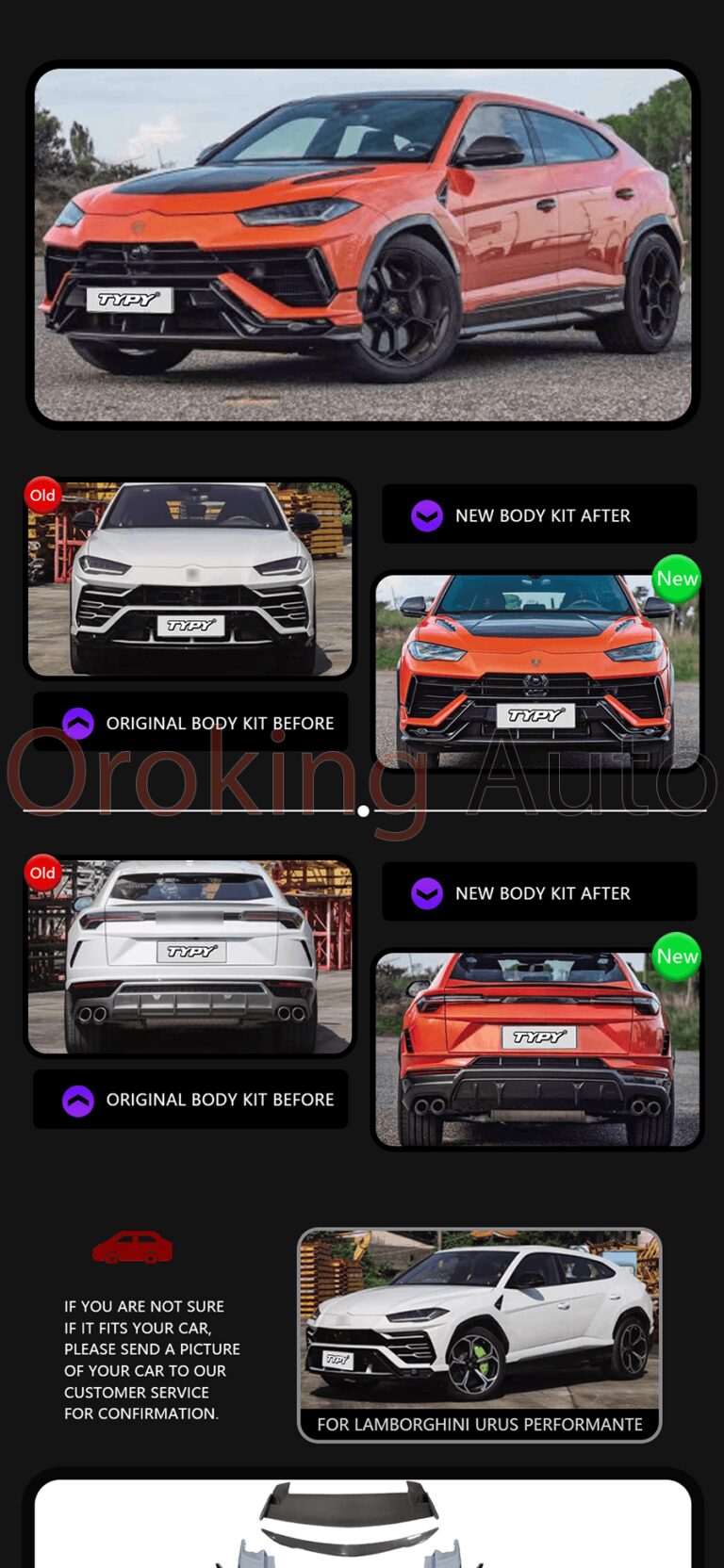 Body Kit Lamborghini Urus 2018 - 2022 Lên Lamborghini Urus 2023 Đẳng ...