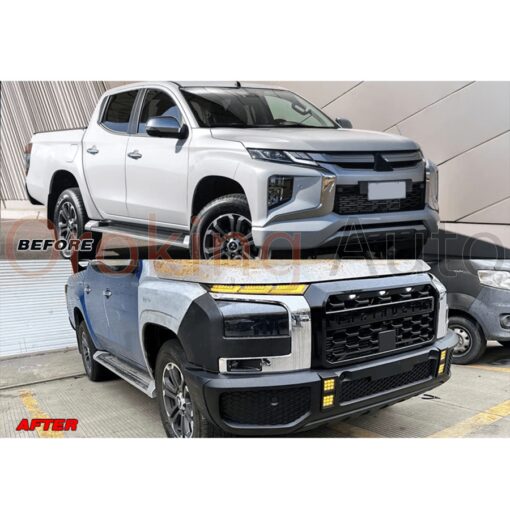 Body Kit Mitsubishi Triton L200 2019+ Lên Mitsubishi Triton L200 2024 ...