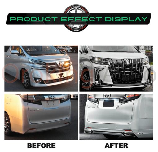 Body Kit Toyota Alphard 2015+ Lên Toyota Alphard 2022 Đẳng Cấp - Sang Trọng
