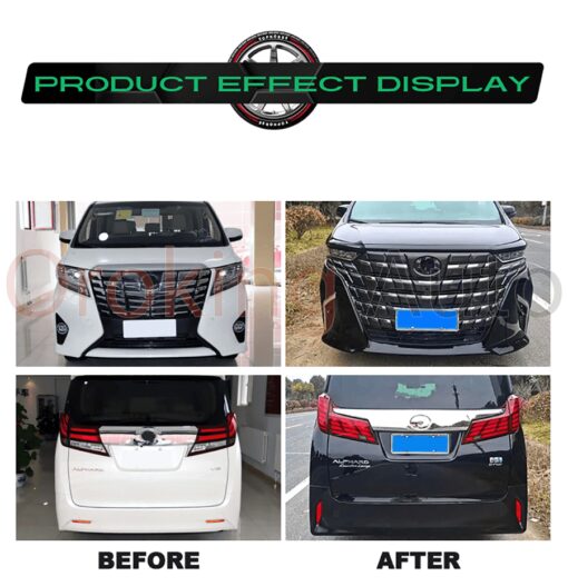 Body Kit Toyota Alphard 2015 - 2018 Lên Toyota Alphard 2023 Đẳng Cấp ...