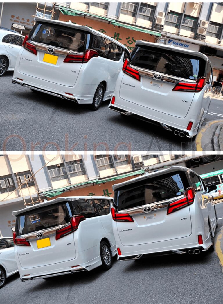Body Kit Toyota Alphard 2015+ Lên Toyota Alphard 2022 Đẳng Cấp - Sang Trọng