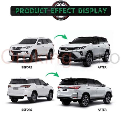 Body Kit Toyota Fortuner Legender 2016 - 2020 Lên Toyota Fortuner ...