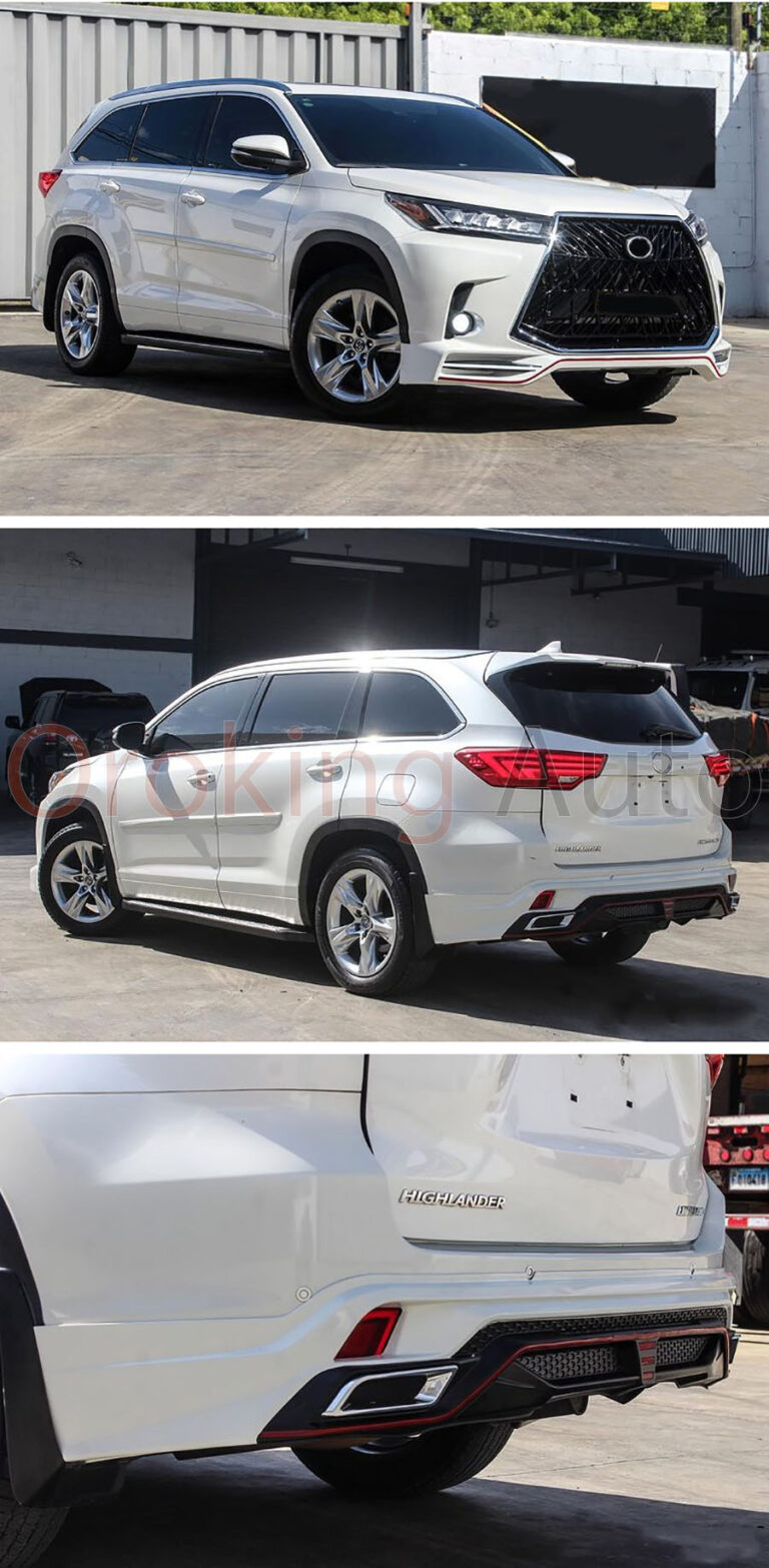 Body Kit Toyota Highlander 2015 - 2018 Đẳng Cấp - Sang Trọng