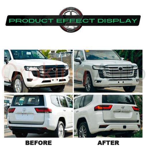 Body Kit Toyota Land Cruiser LC300 2022 Lên Toyota Land Cruiser LC300 ...