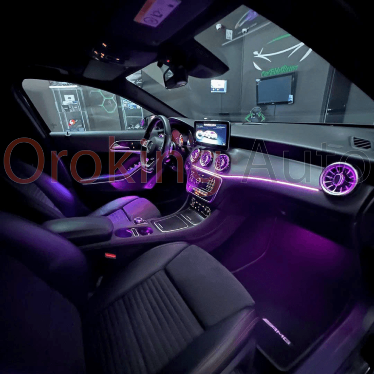 Cửa Gió Điều Hòa Tuabin Led 64 Màu Cho Xe Mercedes Maybach S650 2014 - 2021
