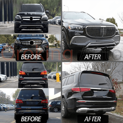 Body Kit Mercedes GL550 4Matic 2013 - 2019 Lên Maybach Đẳng Cấp - Sang ...