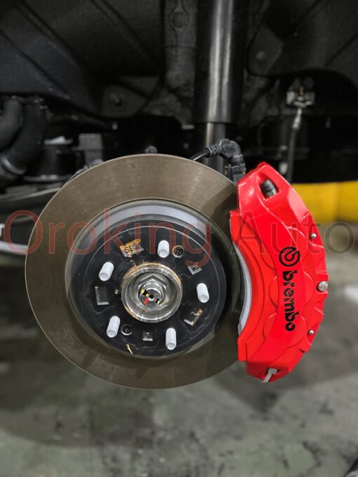 Ốp Heo Dầu Brembo Cho Hyundai Santafe 2024 Nổi Bật, Thể Hiện Cá Tính Thể Thao